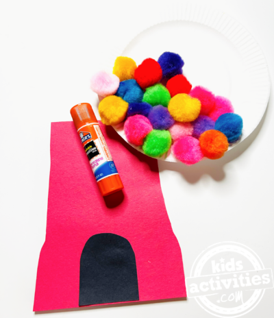 Fun Gumball Machine Paper Plate Craft | Kids Activities Blog