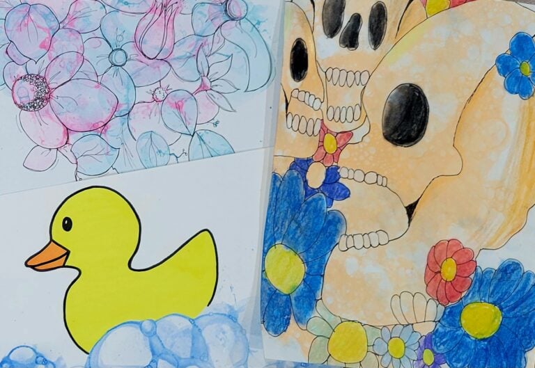 Colorful Bubble Art Project Ideas for Kids | Kids Activities Blog