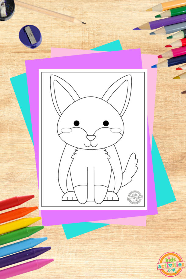 Fun Free Jackal Coloring Page For Kids | Kids Activities Blog