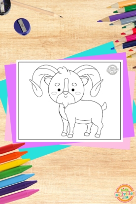 Free Urial Coloring Page | Kids Activities Blog