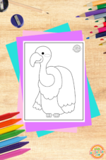 Printable Vulture Coloring Page For Kids | Kids Activities Blog