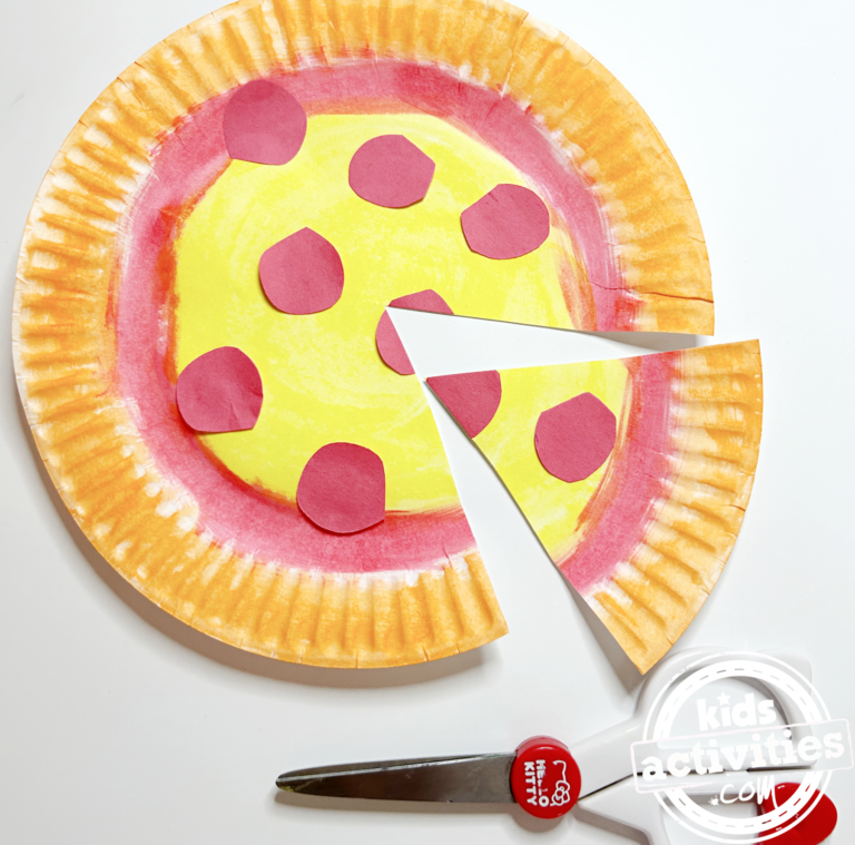 Easy and Fun Pizza Paper Plate Craft for Kids | Kids Activities Blog