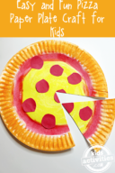Easy and Fun Pizza Paper Plate Craft for Kids | Kids Activities Blog
