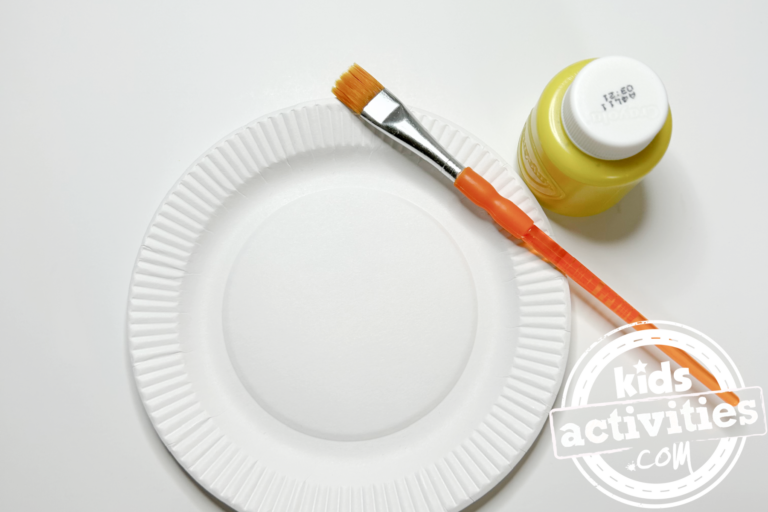 Simple Sunflower Paper Plate Craft for Preschoolers | Kids Activities Blog