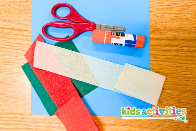 Tissue Paper Lily Pad Art Project for Kids | Kids Activities Blog