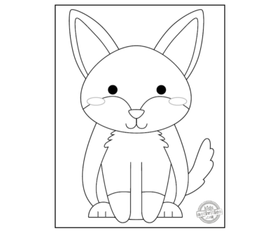 Fun Free Jackal Coloring Page For Kids | Kids Activities Blog