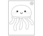Free Printable Jellyfish Coloring Page Kids Activities Blog
