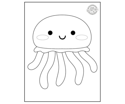 Free Printable Jellyfish Coloring Page Kids Activities Blog