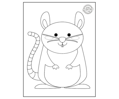 Printable Rat Coloring Page | Kids Activities Blog