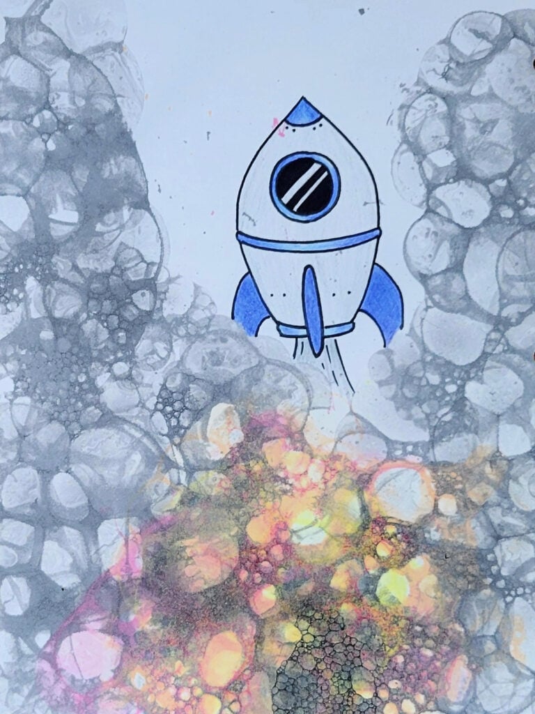 Colorful Bubble Art Project Ideas for Kids | Kids Activities Blog