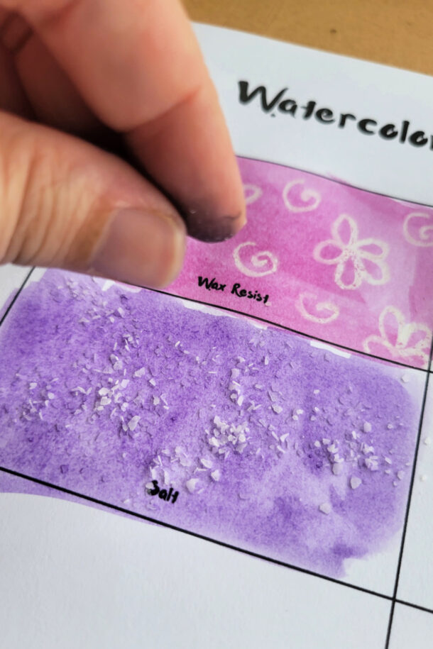 Fun Watercolor Techniques Art Project for Kids • Kids Activities Blog