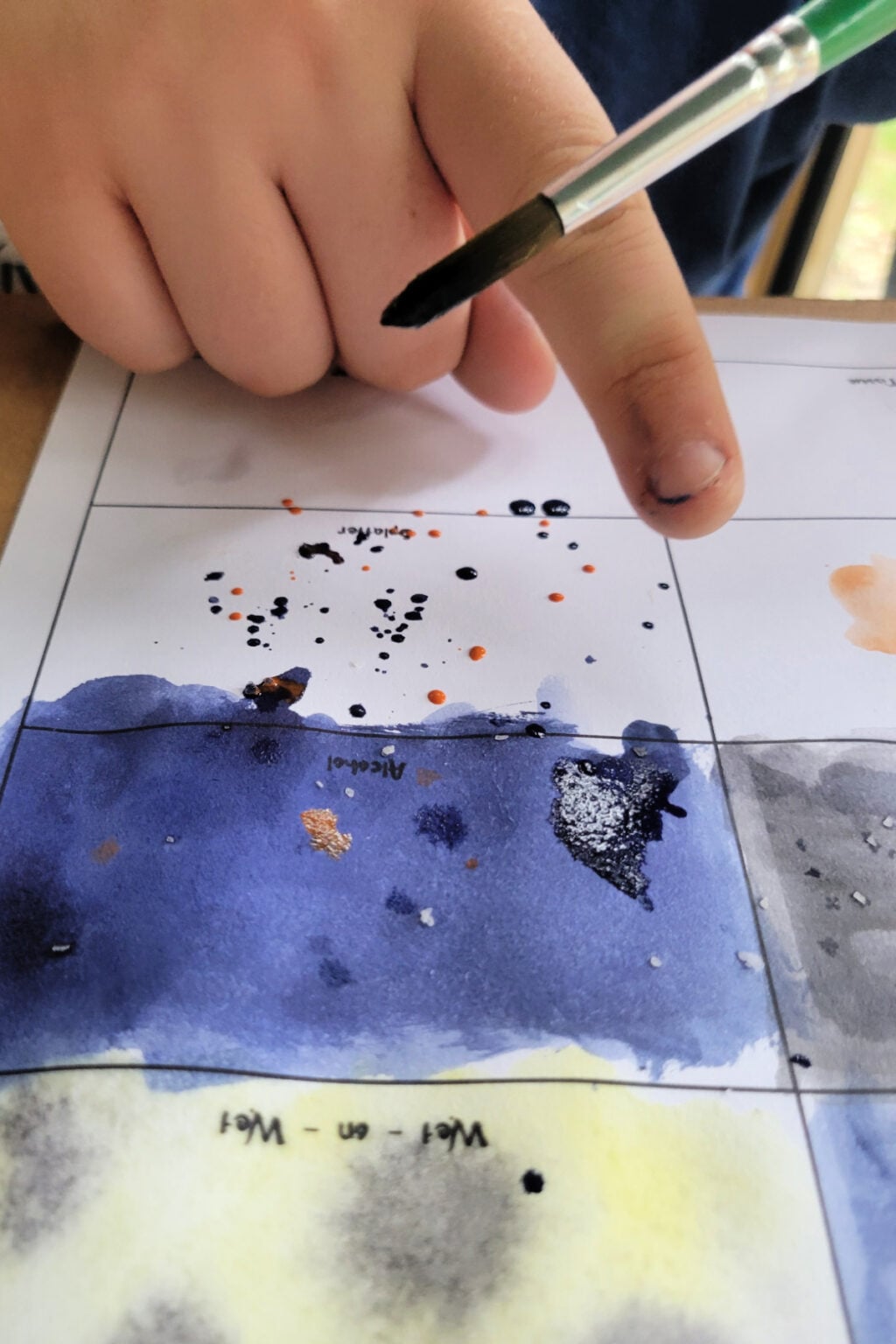 Fun Watercolor Techniques Art Project for Kids • Kids Activities Blog