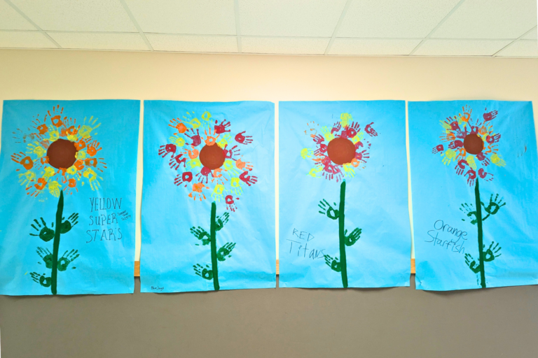 Sunflower Handprint Painting Art Project for Kids | Kids Activities Blog