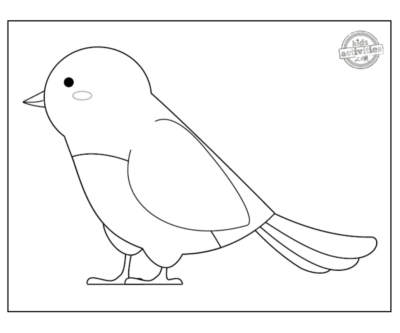 Printable Uguisu Coloring Page For Kids | Kids Activities Blog