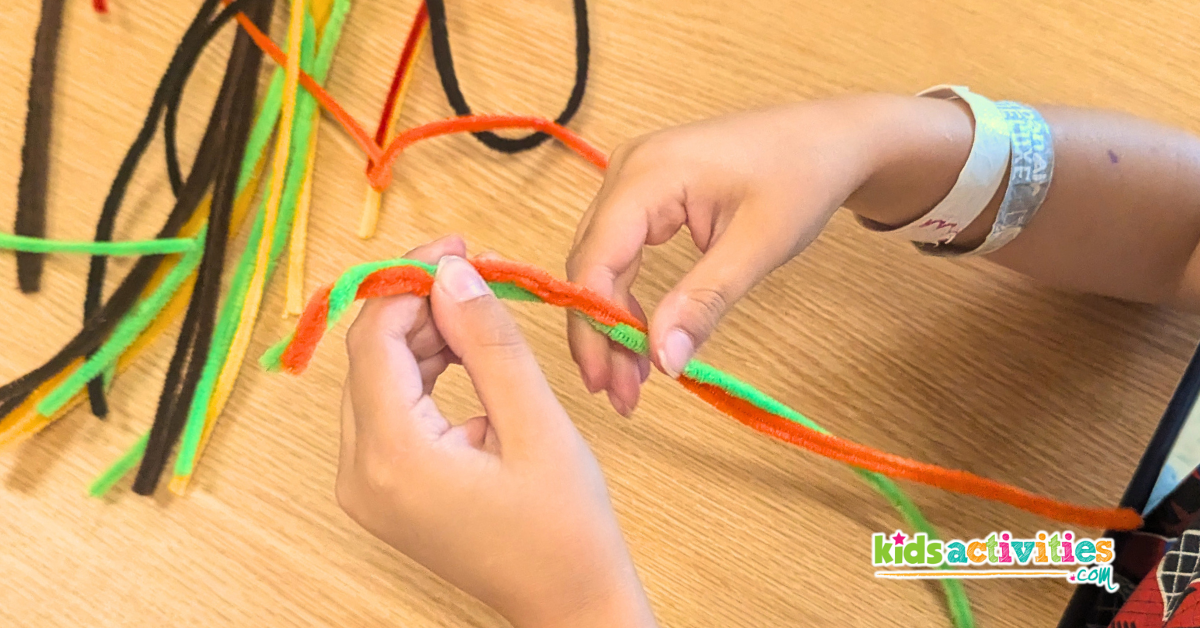 Magic Wand Art With Pipe Cleaners and Streamers | Kids Activities Blog