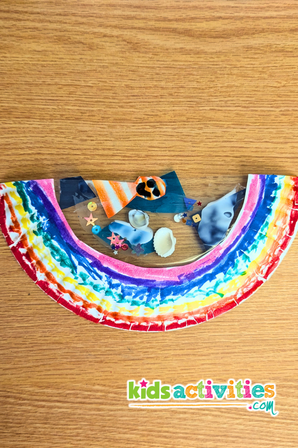 See-Through Paper Plate Fish Bowl Art Project for Kids! | Kids ...