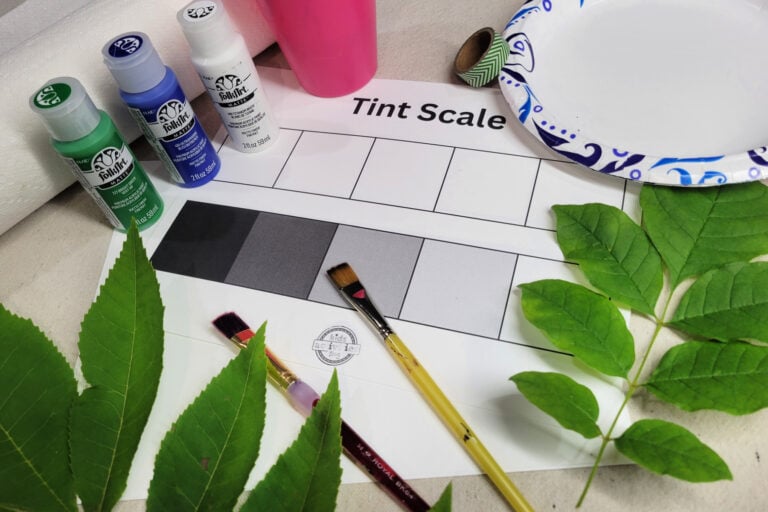 Leaf Printing Art Project • Kids Activities Blog