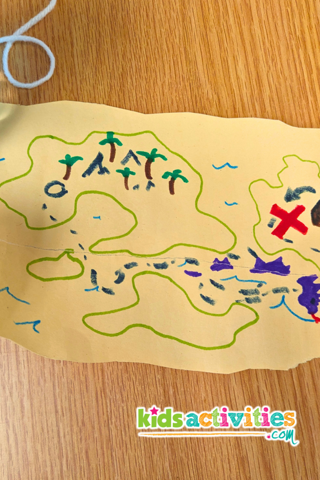 Explore the Sea With This Treasure Map Art Project for Kids! | Kids ...