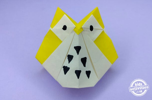 How To Make an Origami Owl Step-by-Step | Kids Activities Blog