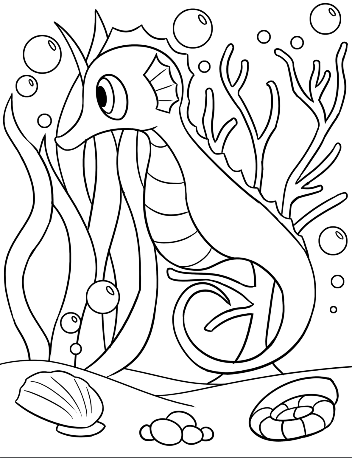 Free Printable Ocean Coloring Pages for Kids | Kids Activities Blog