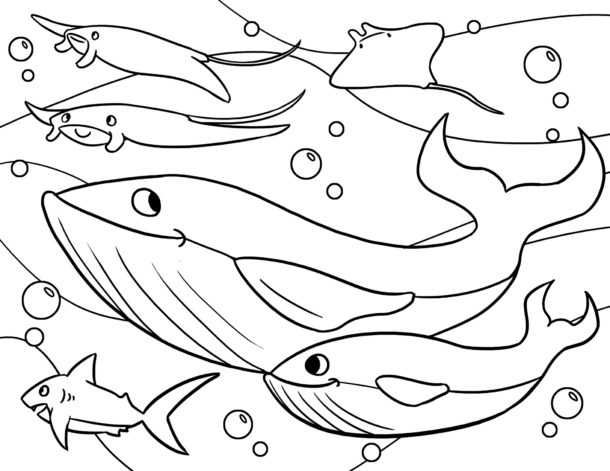 Free Printable Ocean Coloring Pages for Kids | Kids Activities Blog
