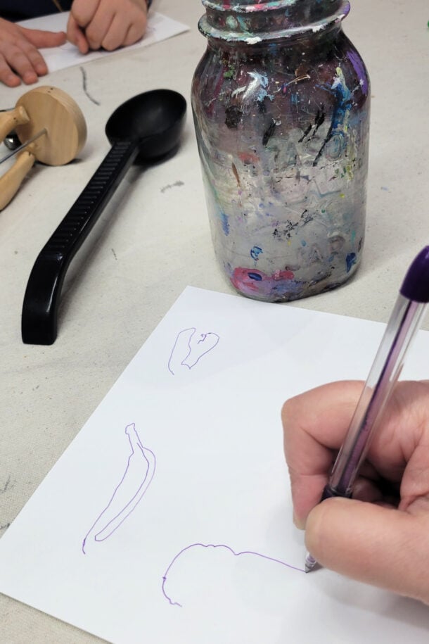 Contour Drawing Art Project for Older Kids • Kids Activities Blog
