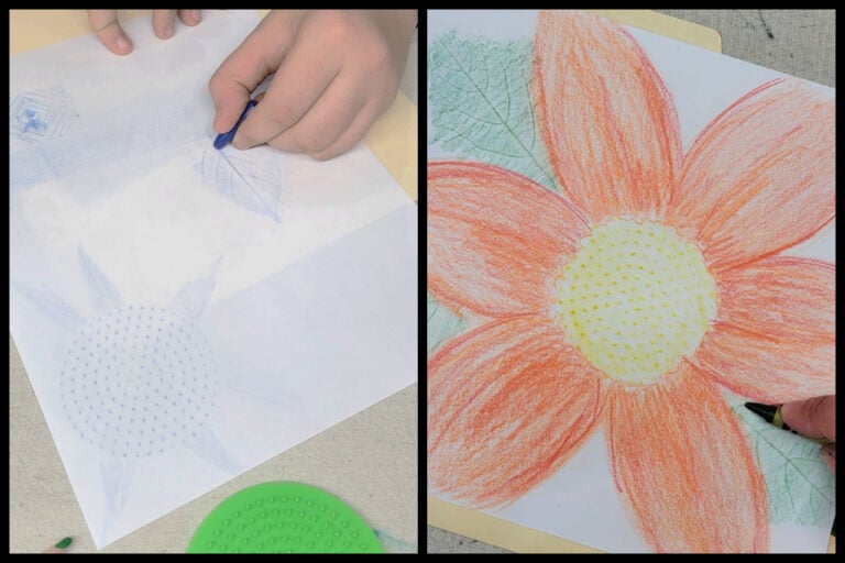 Implied Textures Art Project • Kids Activities Blog