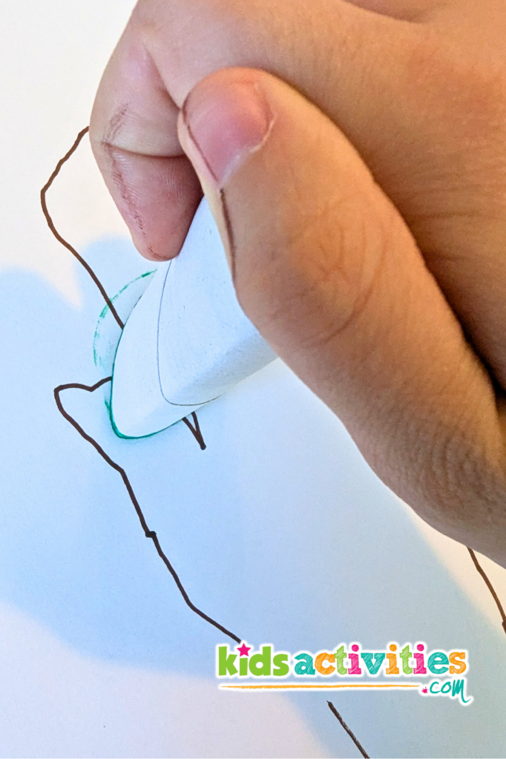 Cardboard Tube Stamp Tree Art Project for K-2nd Grade Kids Activities Blog