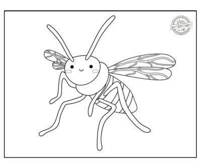 Yellow Jacket Coloring Page For Kids | Kids Activities Blog