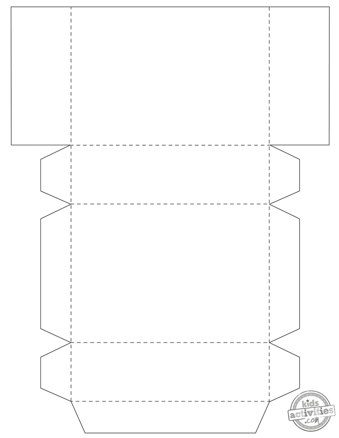 Box Template Ready To Print and Build | Kids Activities Blog