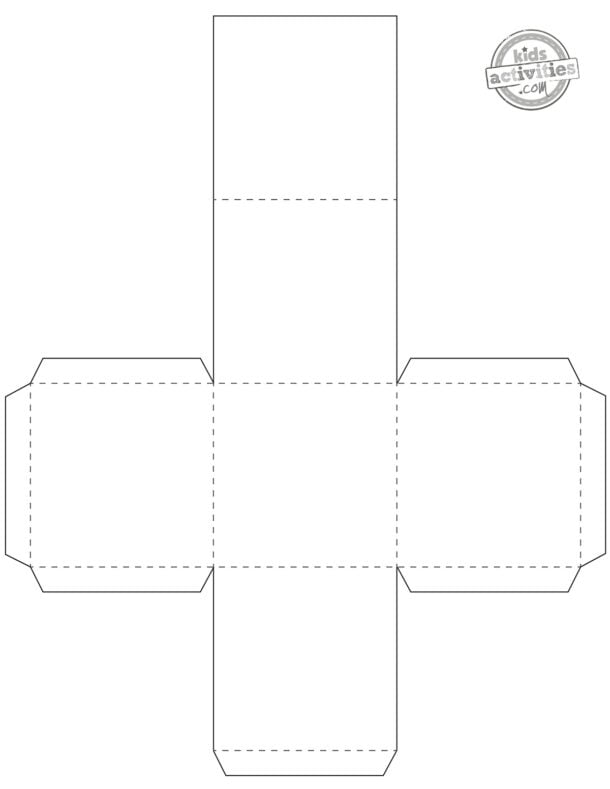 Box Template Ready To Print and Build | Kids Activities Blog