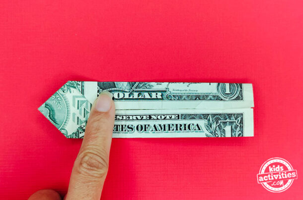 Make a Unique Dollar Bill Origami Heart with Cross | Kids Activities Blog