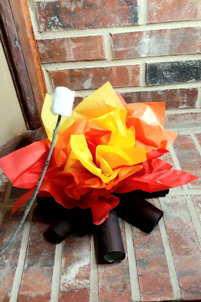 Pretend Campfire Craft For Kids | Kids Activities Blog