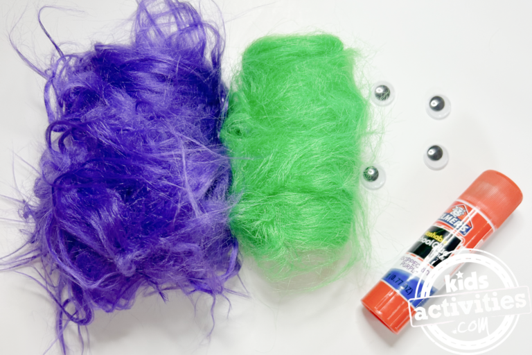Fuzzy Monsters Made From Toilet Paper Rolls for Kids | Kids Activities Blog