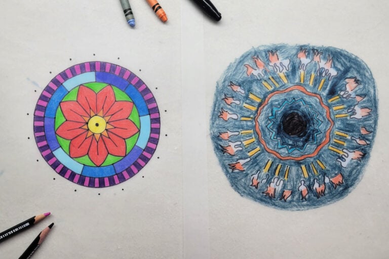Mandala Art Project for Kids • Kids Activities Blog