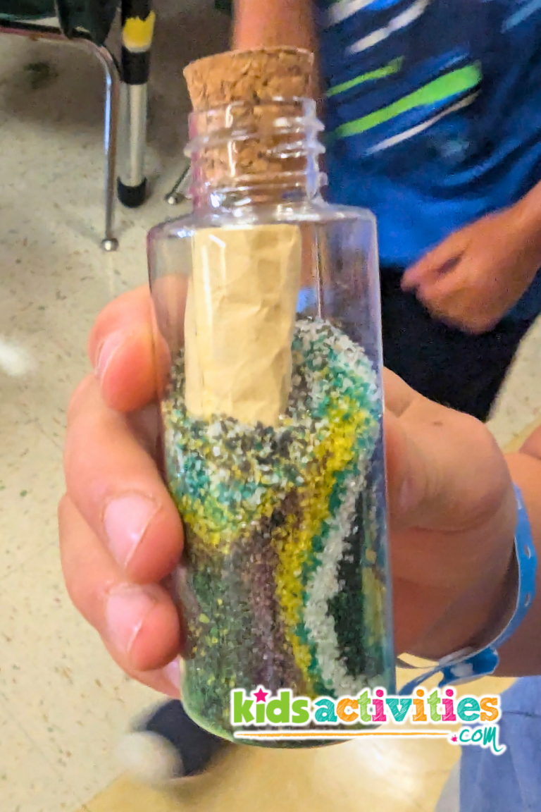 Make a Message in a Bottle Art Project for Kids! | Kids Activities Blog