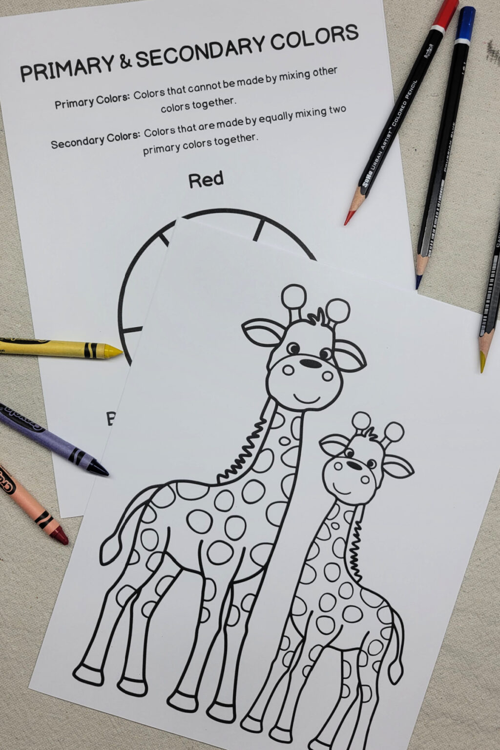 Primary & Secondary Colors Art Project for Kids • Kids Activities Blog