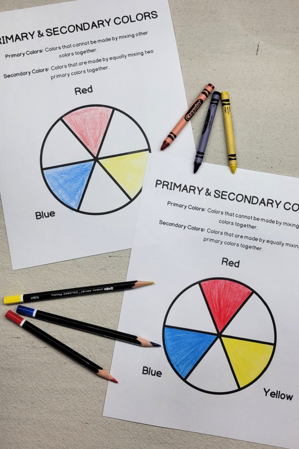 Primary & Secondary Colors Art Project for Kids • Kids Activities Blog