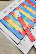 Warm & Cool Colored Agamograph Art Project for Kids • Kids Activities Blog