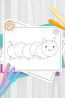 Print Our Cute Caterpillar Template | Kids Activities Blog