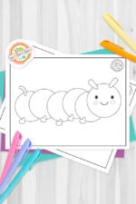 Print Our Cute Caterpillar Template | Kids Activities Blog