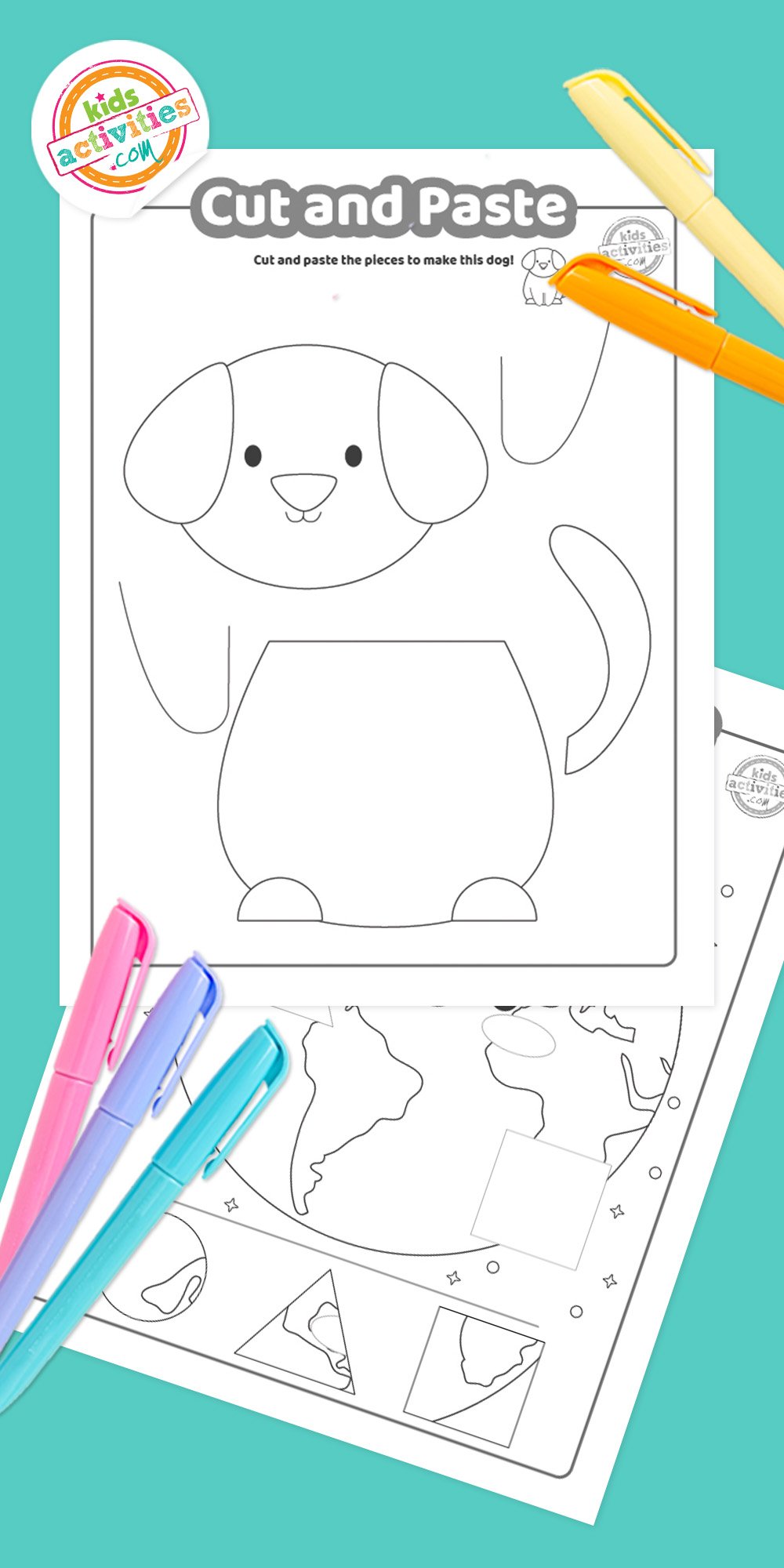 Cut and Paste Worksheets For Kids of All Ages Kids Activities Blog ...