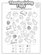 I Spy Thanksgiving Worksheets For Kids of All Ages | Kids Activities Blog
