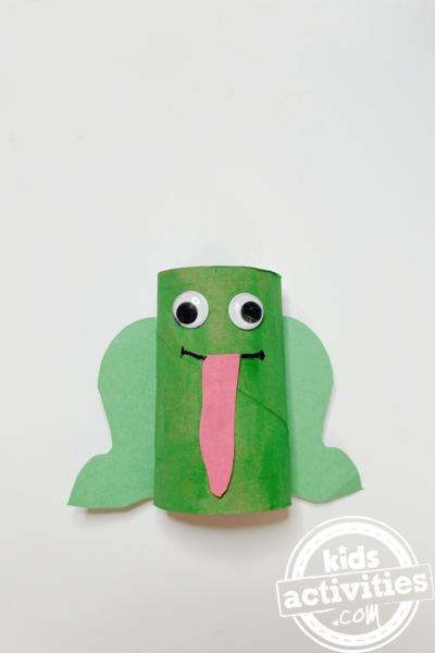 Adorable Frog Craft made from a Toilet Paper Roll | Kids Activities Blog