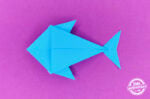 Easy Origami Fish Tutorial For Kids of All Ages | Kids Activities Blog