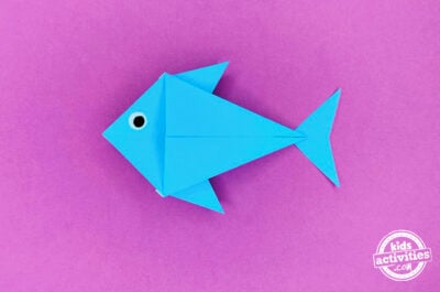 Easy Origami Fish Tutorial For Kids of All Ages | Kids Activities Blog