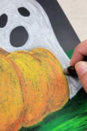 Ghostly Overlapping Art Project for Kids • Kids Activities Blog