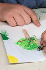 Grounds Tri-Fold Art Project for Kids • Kids Activities Blog