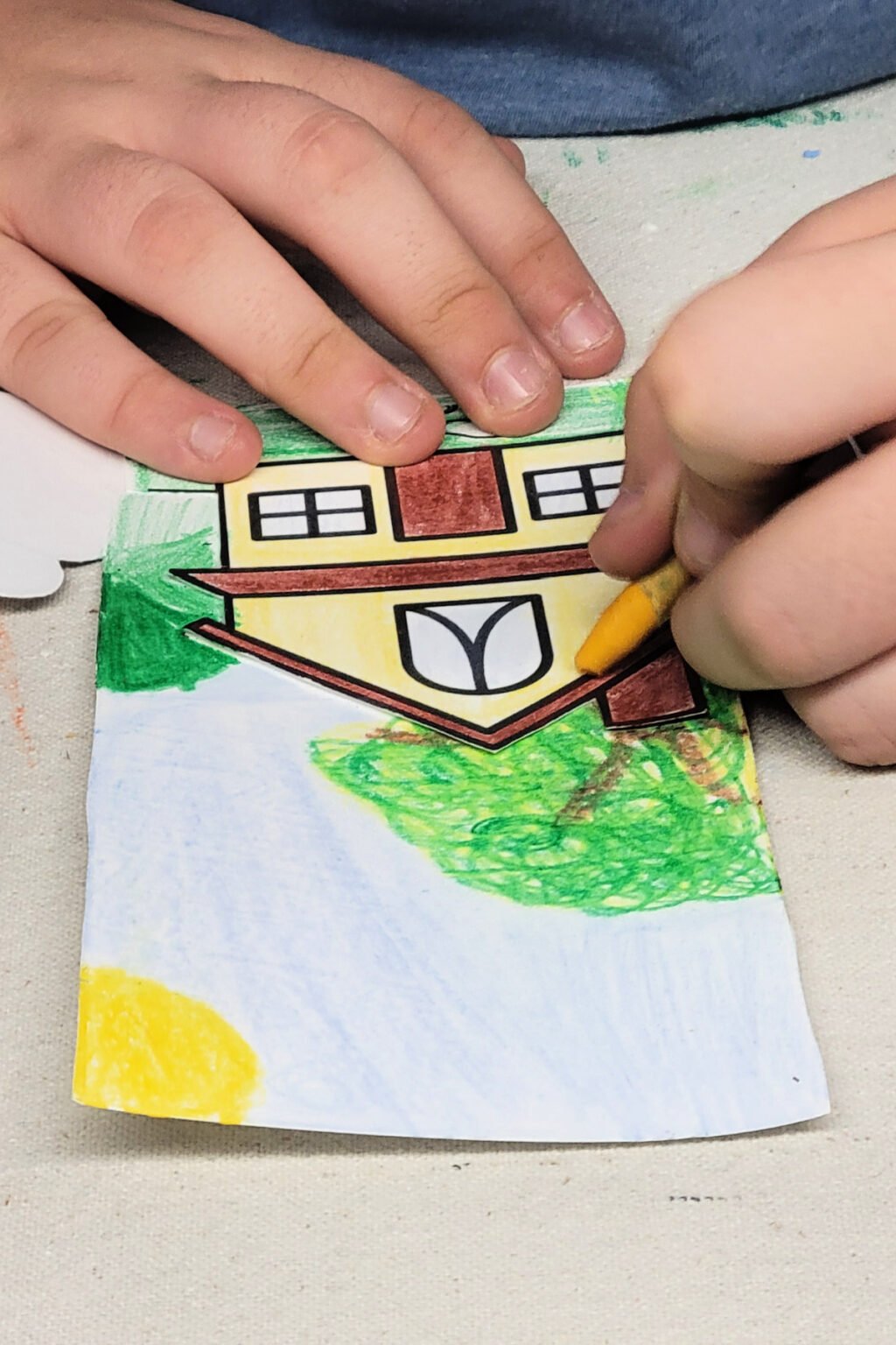 Grounds Tri-Fold Art Project for Kids • Kids Activities Blog