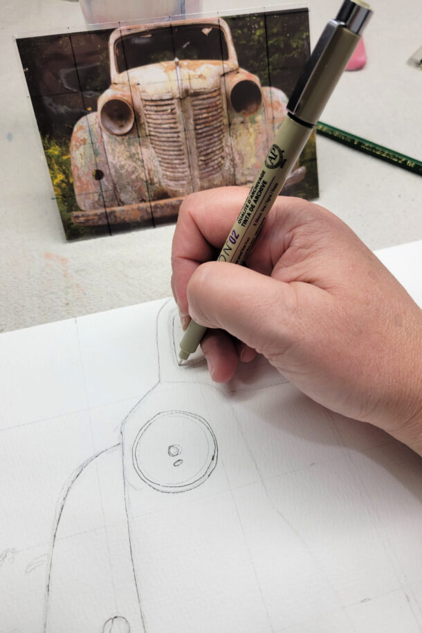 Grid Art With Enlargement Art Project for Kids • Kids Activities Blog